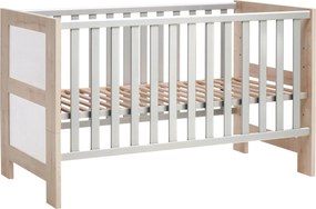 XXXLutz POSTÝLKA S PŘÍČKAMI 70 cmx140 cm Jimmylee - Nábytek pro miminka - 002808012002