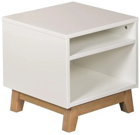 OnaDnes -20% Bílý lakovaný noční stolek Quax Trendy 42 x 42 cm