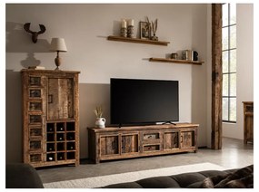Massive home | TV stolek Sumatra 4 dveře - recyklované dřevo