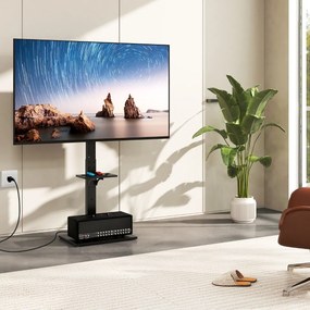Costway Televizní stojan pro 32-70 palcové ploché a zakřivené televizory až