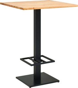 XXXLutz BAROVÝ STŮL, akácie, černá, barvy akácie, 80/105/80 cm Carryhome - Barové stoly - 001630027901
