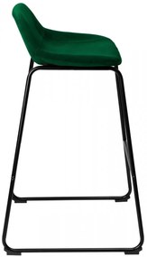Barová židle Sligo Velvet 1 ks zelená