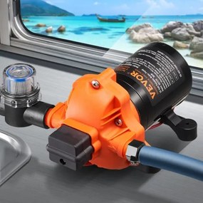 12 V membránové čerpadlo 11,4 l/min 11,36 l/min 3komorový tlakový spínač vodního