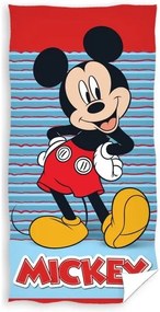 Carbotex osuška Mickey Mouse Vždy s úsměvem 70x140 cm