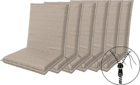 Doppler ART 2027 - set 6 ks polstrů na křeslo s nízkým opěradlem