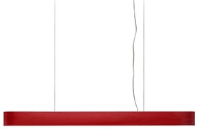Lineární závěsné svítidlo I-Club Slim  Lineární závěsné svítidlo I-Club Slim Dekor: Červený, Délka: 1200 mm