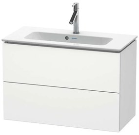 Duravit L-Cube - Umyvadlová skříňka 55x82x39 cm, 2 zásuvky, bílá mat LC625701818