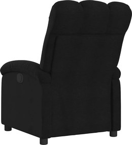 Elektrické polohovací křeslo černé textil 3204070