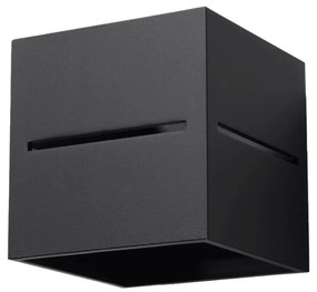 Sollux Lighting Nástěnné svítidlo LOBO Černá