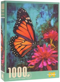 _Ostatní 1_ PUZZLE Art Motýl 1000 dílků skládačka 50x70cm v krabici 81461