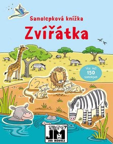 JIRI MODELS Samolepková knížka Zvířátka 1