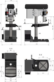 OPTIMUM Stolní vrtačka OPTIMUM® OPTIdrill DH 18 V