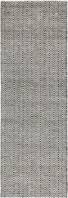 Černý koberec Rebel Black White Rozměry: 66x200 cm