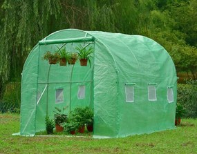 Zahradní fóliovník 2,5x5 m zelený + dárek
