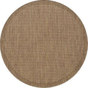 Kusový koberec Giza 1410 Brown kruh, 160x160 (priemer) kruh, hnedá, chodba / predsieň, Ayyildiz