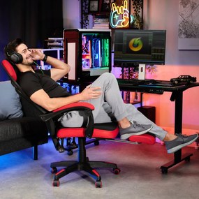 Herní židle Sporte červená