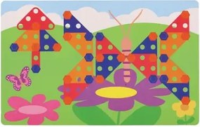 TEDDIES 3D stavebnice s vrtačkou v kufříku / 227 dílků / od 3 let
