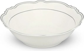 Bílé misky v sadě 2 ks na polévku/na salát z kostního porcelánu 625 ml Odette – S|P Collection