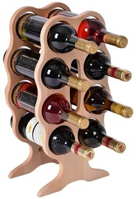 Stojan na víno 670 - malý stojan na 8 lahví