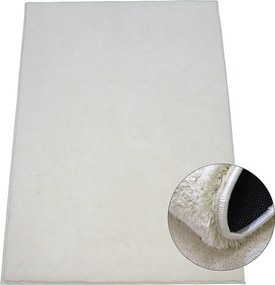 BE Koberec Oslo OSLO 7000 CREAM - krémový obdélníkový Rozměr: 80x150 cm
