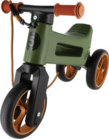 Odrážedlo funny wheels rider supersport khaki/hnědé 2v1