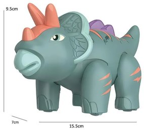 Alltoys Triceratops skládací magnetický