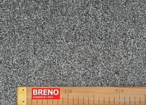 Breno Metrážový koberec MALTA 276, šíře 400 cm, Šedá