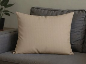 Krepový povlak na polštář DENYX BLEND 70x90 cm světle hnědý