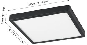 Eglo 98854 - LED Stmívatelné koupelnové svítidlo FUEVA-Z  LED/19,5W/230V IP44
