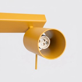 Sollux Lighting Stropní svítidlo RING 2 žluté