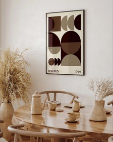 Oboustranný plakát Geometrická Kompozice | 30 x 42 cm | DP351445