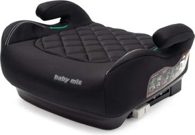 Autosedačka-podsedák BABY MIX HERO Plus ISOFIX I-SIZE black 2025