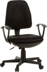 XXXLutz OTOČNÁ ŽIDLE, síťovina, černá MID.YOU - Online Only kancelářské židle - 001918004301