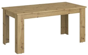 Kondela Jídelní rozkládací stůl, dub artisan, 160-210x80 cm, AIRON