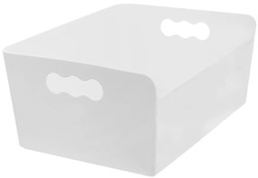 Orion S - Úložný box, krabice, víceúčelový organizér ala ikea, TIBOX, bílý