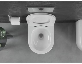 Mexen Sofia, závěsná WC mísa 490x360x355 mm, Rimless Tornádo, bílá lesklá, 3354XX00T