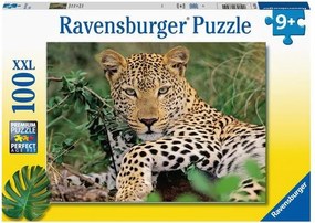 Puzzle ravensburger puzzle 133451 leopard 100 dílků