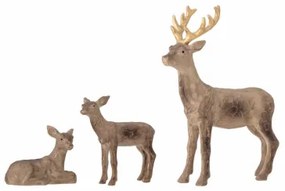 Vánoční dekorace Reindeers - set 3 ks Bloomingville