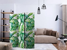 Paraván Jungle Leaves Dekorhome 135x172 cm (3-dílný)