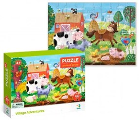 Puzzle Farma 32x23cm 60 dílků v krabičce 24x18x4cm