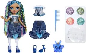 MGA Rainbow High Shimmers panenka Skyler / Se třpytivým slizem / od 4