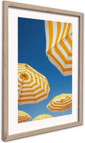 Tištěný obraz s rámem 30x40 cm Umbrellas – Styler