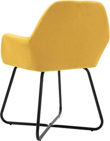 vidaXL Jídelní židle 6 ks textil [277109] Barva: světle šedá