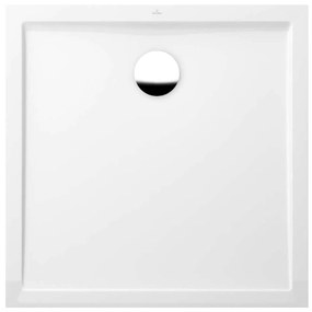 Villeroy & Boch Futurion Flat - Sprchová vanička, 90x90 cm, Quaryl, alpská bílá UDQ0900FFL1V-01