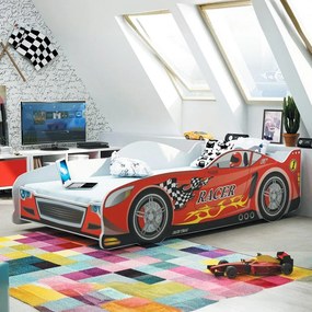 SMB Dětská postel CARS, 80x160 cm Barva: Stříbrná