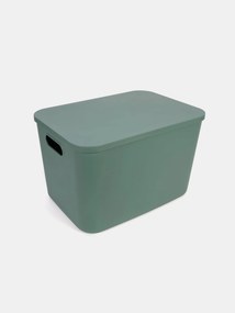 Sinsay - Úložný box s víkem - tmavě zelená