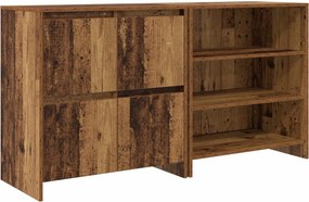Servírovací skříň 2 ks Staré dřevo 70 x 41 x 75 cm 3393300