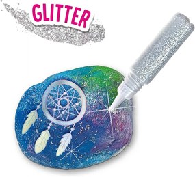 SES CREATIVE Galaxy malování kamínků kreativní set v krabici 14766