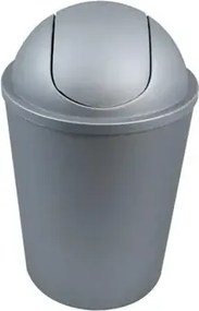MSV AKO výklopný koš 5.5 L stříbrný / plast