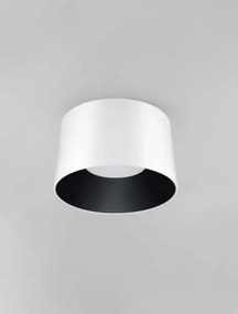 LED bílo-černé moderní stropní svítidlo Atil